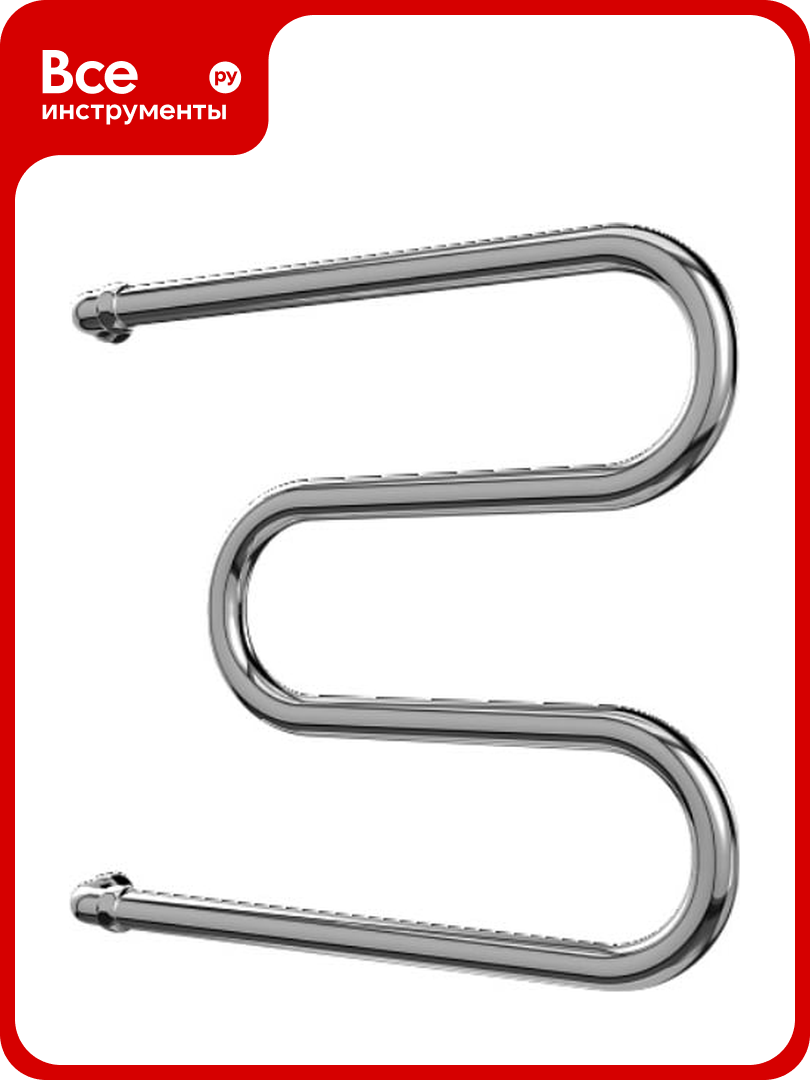 Полотенцесушитель Terminus М-образный (1 ) 500x400 4620768881138, с пониженным содержанием углерода