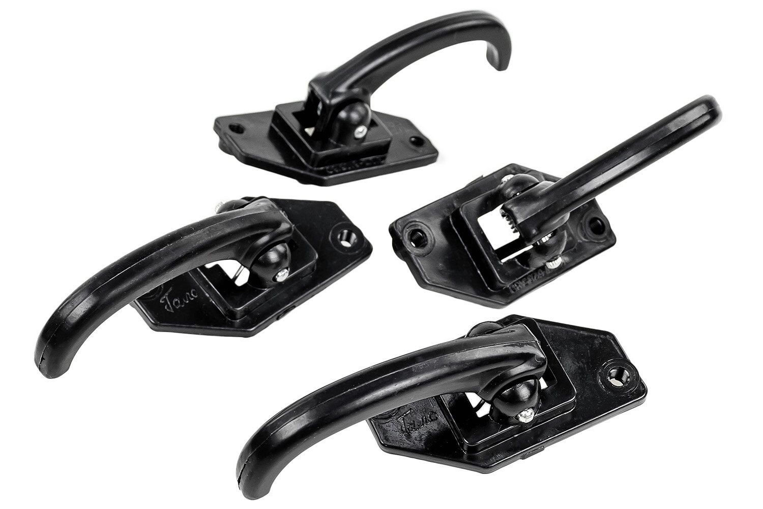 Комплект внутренних ручек дверей без облицовок, 4 шт на ВАЗ 2101-2107, 5-дверные Лада Нива 4х4