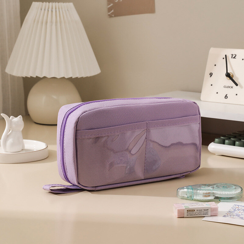 Пенал Bala, для девочек, 50 ручек, фиолетовый