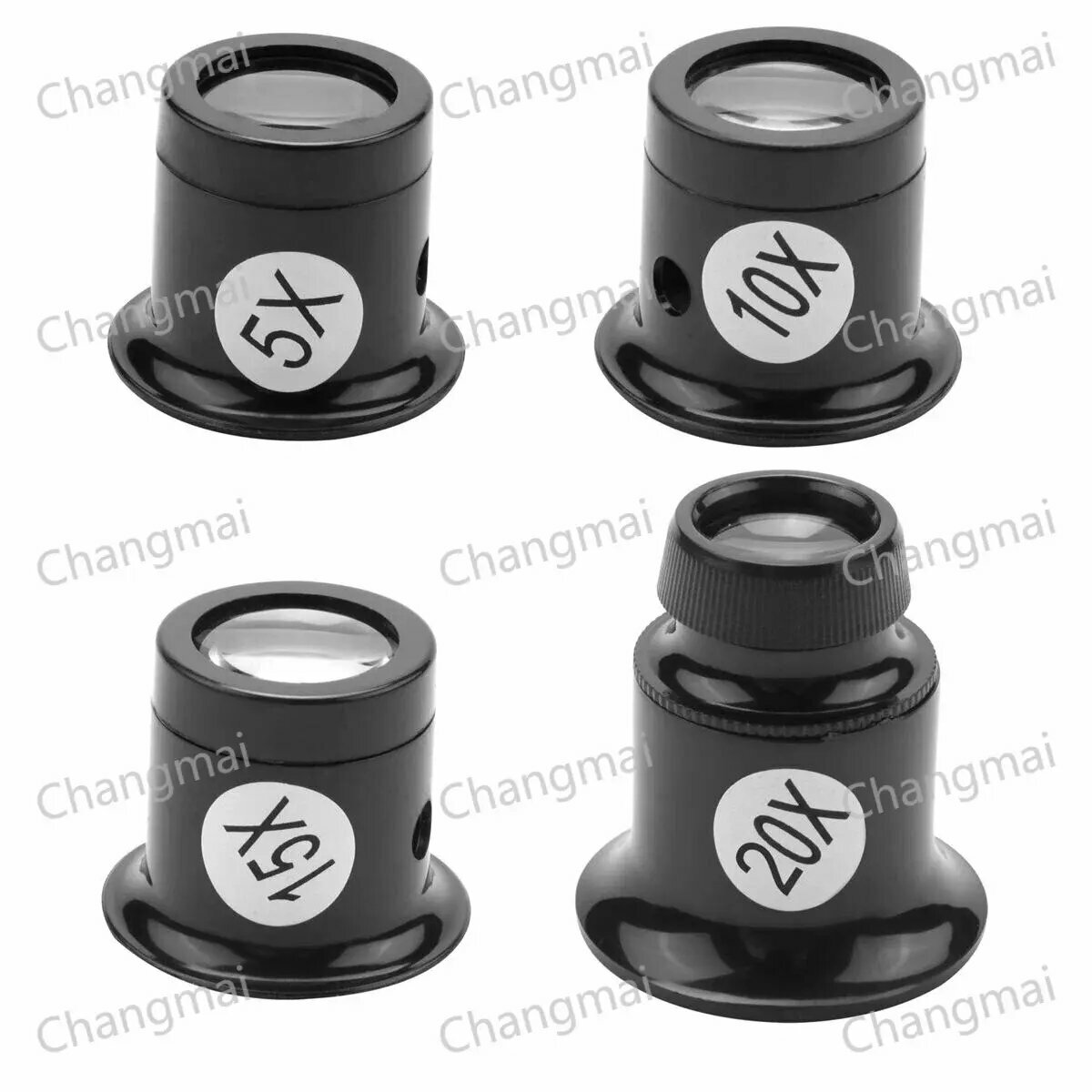 Лупа для очков, лупа, набор увеличительного стекла для часов, ювелирных изделий