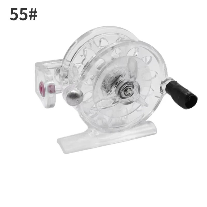 Колесо для зимней подледной рыбалки 45, # 55 # Катушка-катушка портативная мини-катушка для ловли нахлыстом для снасти для ловли карпа Pesca Iscas инструменты аксессуары