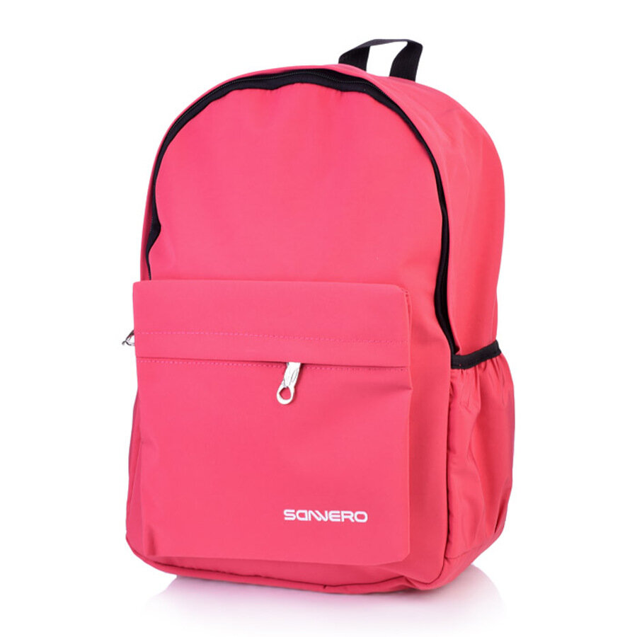 Рюкзак городской 1отд. Сиреневый 39x28x15см полиэстер 3карм.