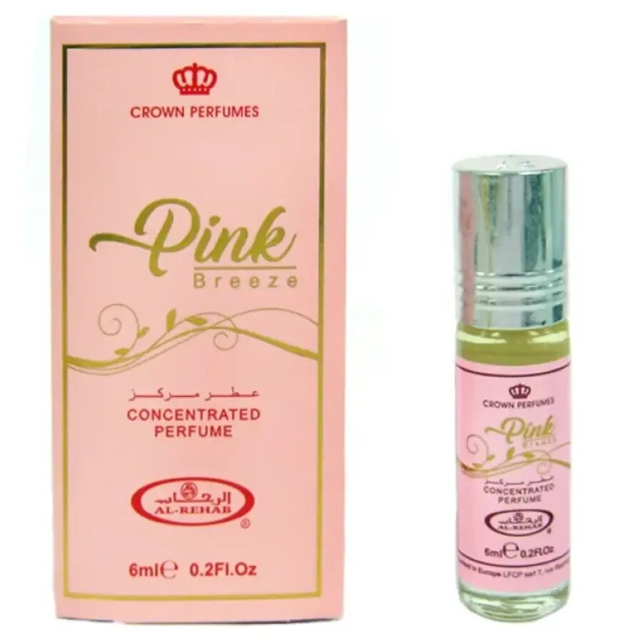 Al-Rehab Concentrated Perfume PINK BREEZE (Масляные арабские духи пинк бриз, Аль-Рехаб), 6 мл.