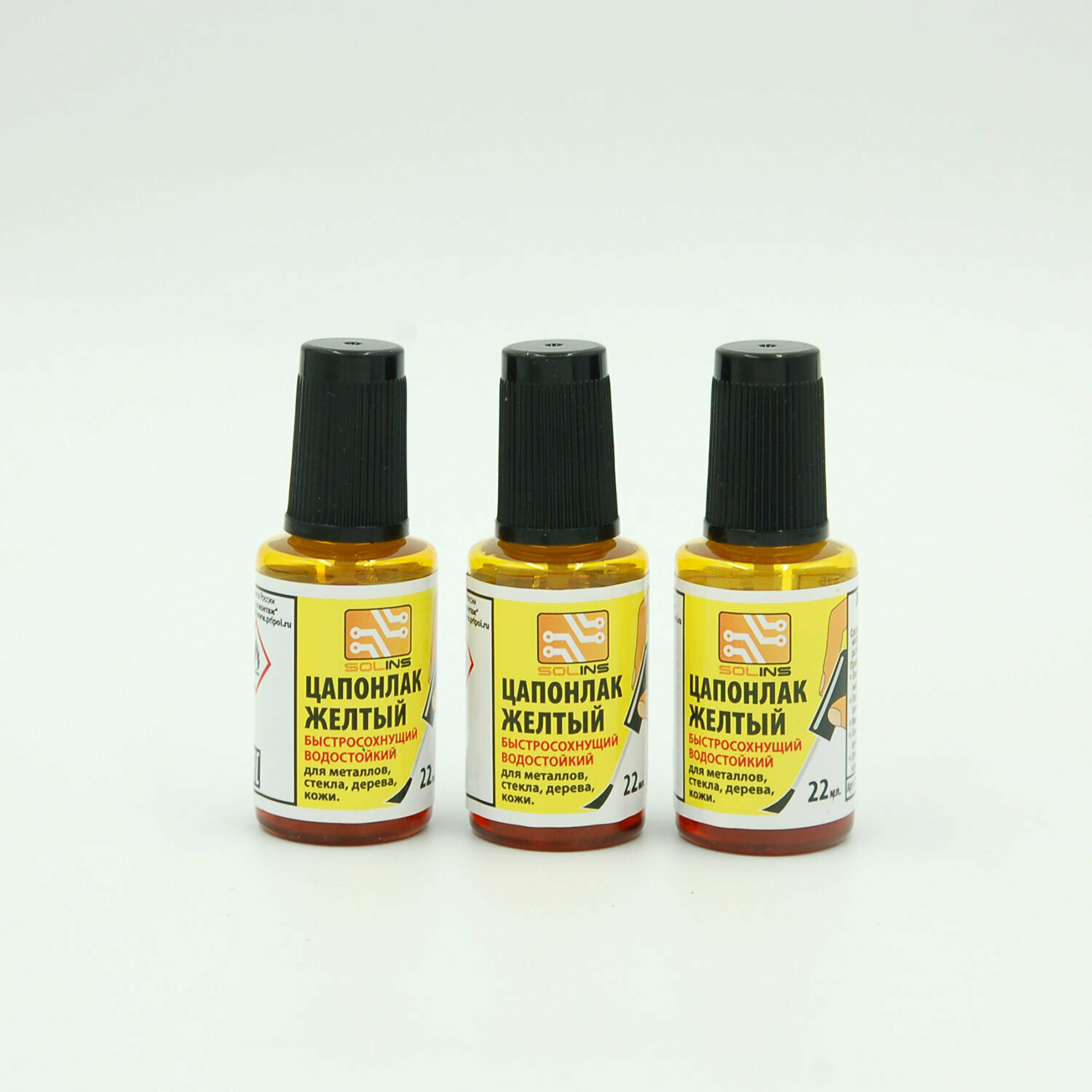 Цапон лак SOLINS 22 мл