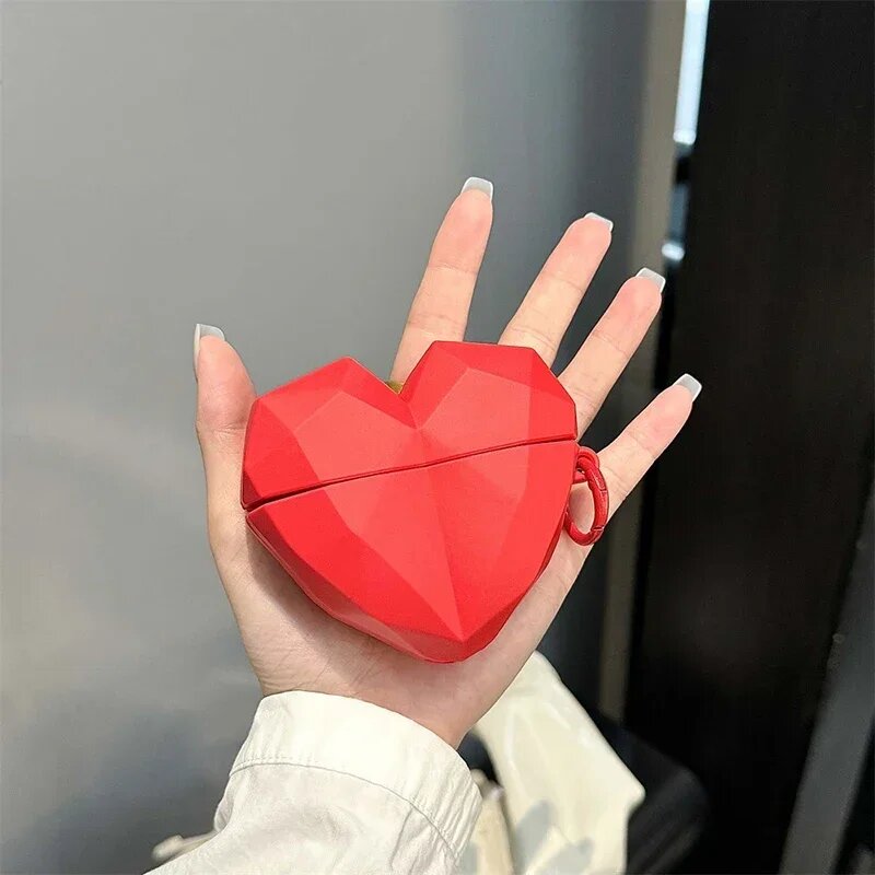 Чехол Love Heart для HUAWEI FreeBuds 5i 6i 5 4i Защитный чехол для гарнитуры FreeClip Free Buds Pro 2 3 4 Pro2 Pro3 Pro4 SE3