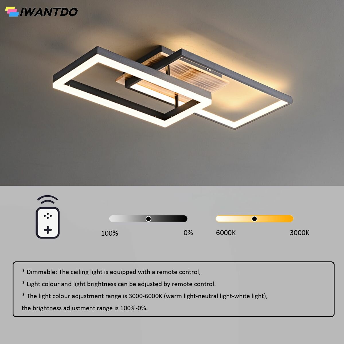 LED Потолочный светильник — фото 1