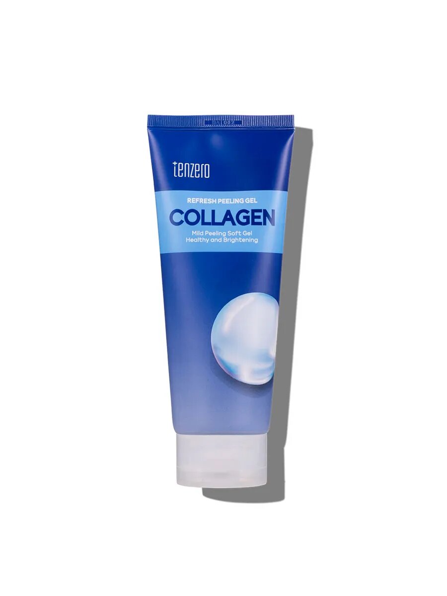 Пилинг-гель для лица отшелушивающий с коллагеном TENZERO Refresh Peeling Gel Collagen 180ml