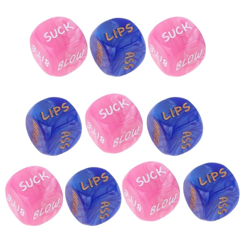 10 шт./компл. Пара Любовников Юмористическая Игра Игрушка Секс Кубики Забавные Взрослые Эротические Сексуальные Позы Новинка Холостяцкая Вечеринка Любовные Кубики Инструменты