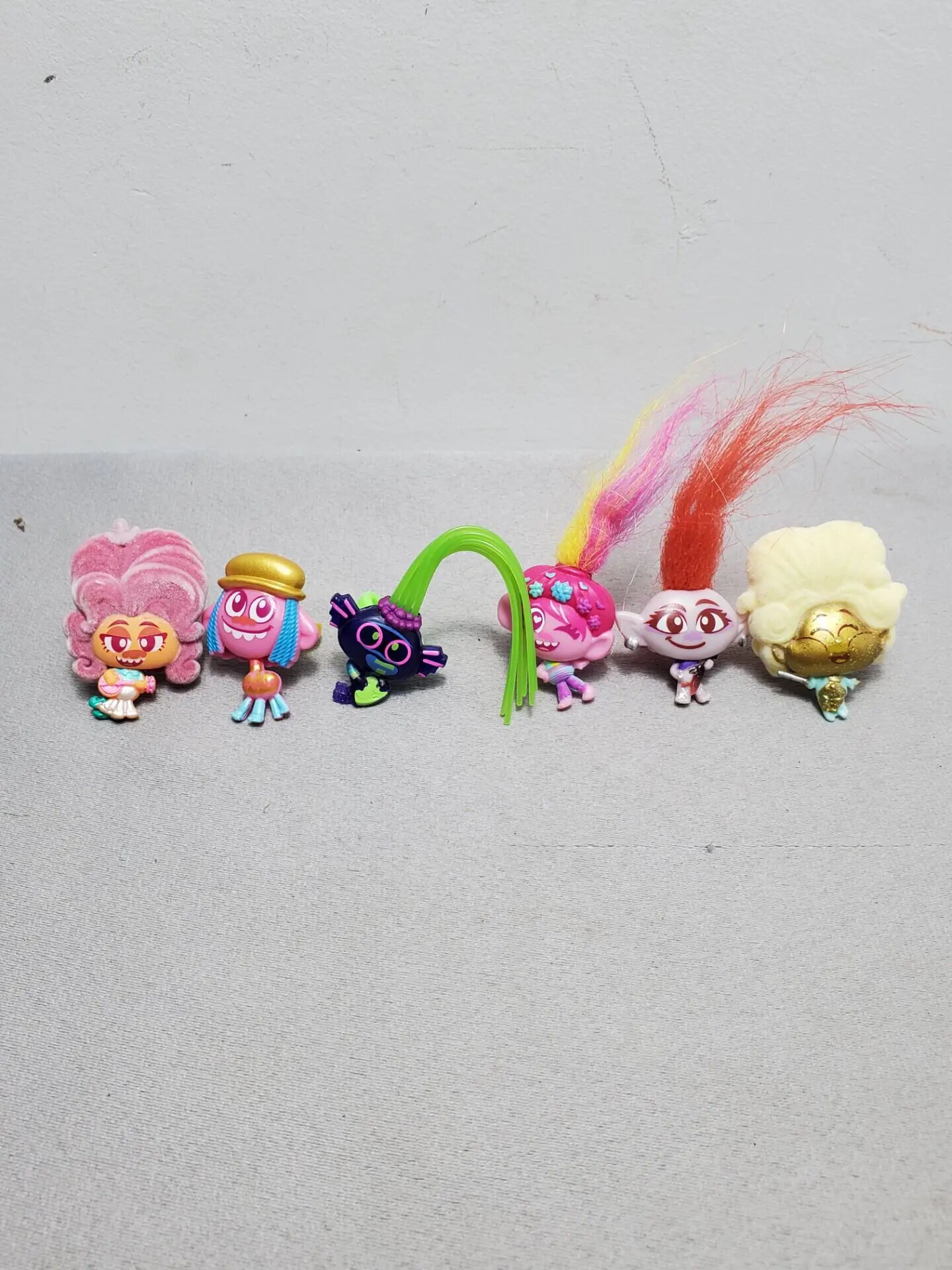 TAKARA TOMY Аниме Тролли Мини-фигурки 6 шт.