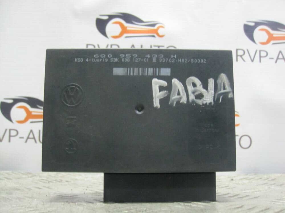 Блок комфорта Skoda Fabia 1999-2007 6Q0959433H