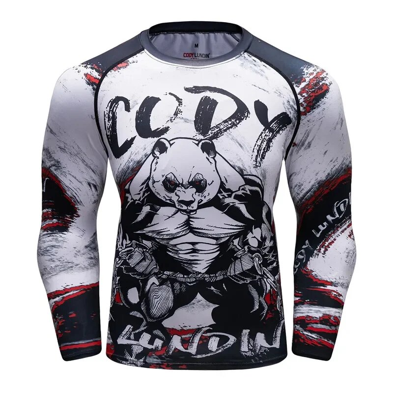Мужской спортивный рашгард UCF BJJ из полиэстера M, 2