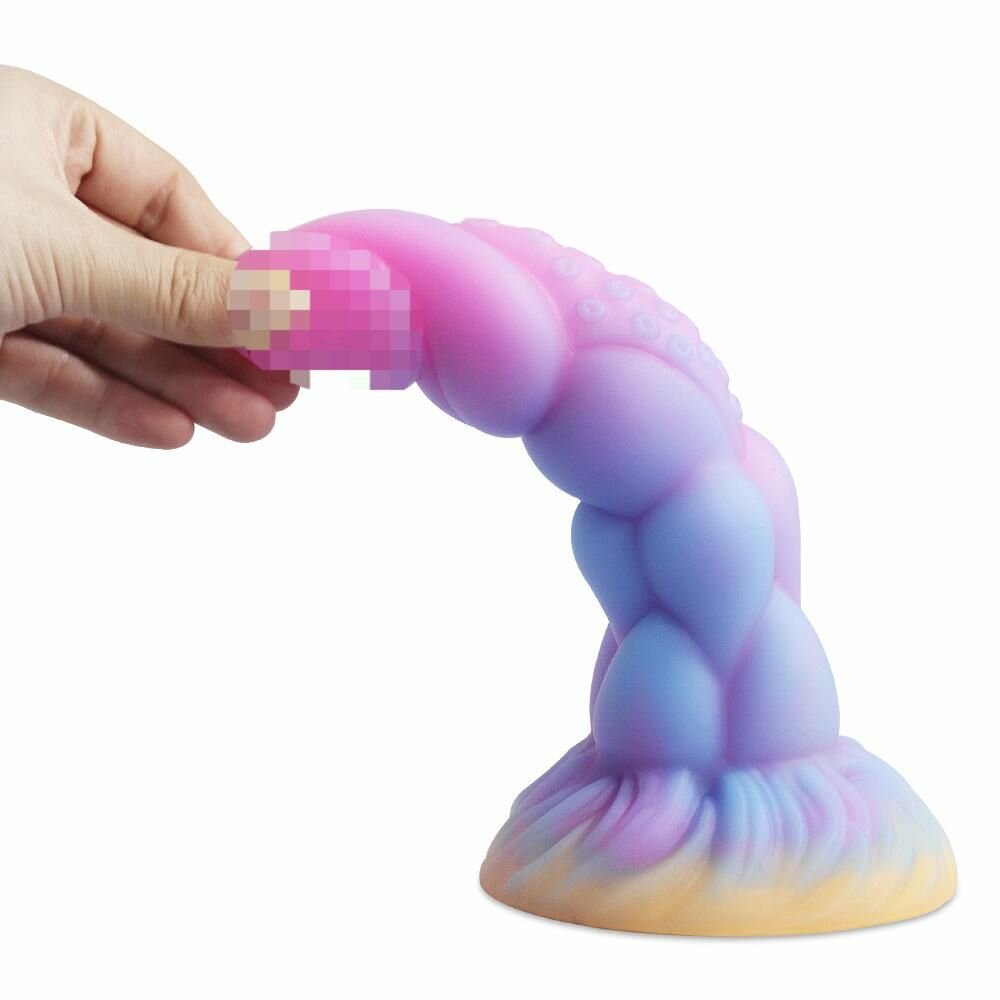 Дилдо особой формы, светится ночью, 21cm