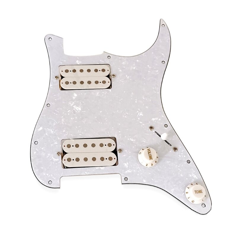 Guitar Board Pickguard Pickups with HSH Pickup Loaded Prewired for Replacement
