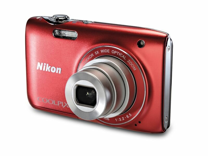 Nikon Coolpix S3100, Red Цифровой компактный фотоаппарат