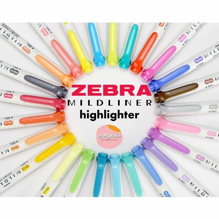 Хайлайтер Zebra Mild новинка