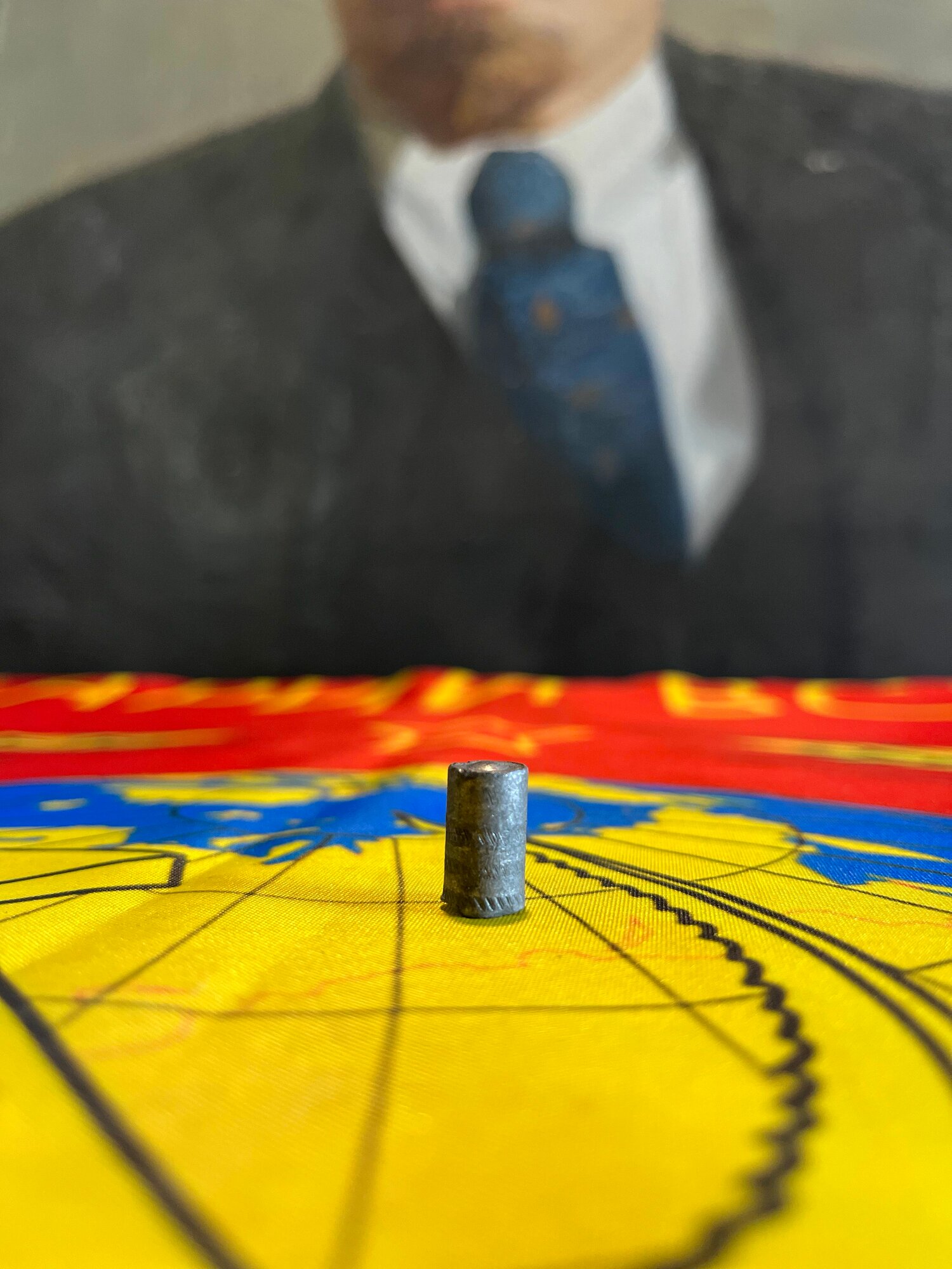 Макет свинцовой пули патронов Наган