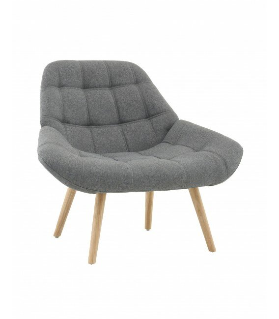 Кресло Орхус Квадро серый