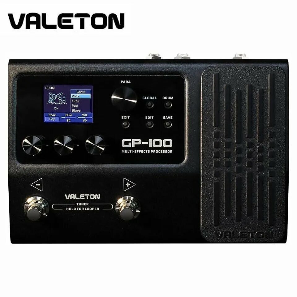 Гитарный напольный процессор эффектов Valeton GP100