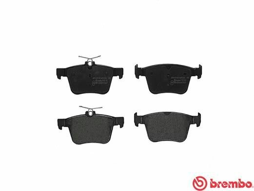 Brembo P85124 Колодки тормозные AUDI A3/SKODA KODIAQ/VW GOLF/PASSAT/TIGUAN 12- задние(GAG)
