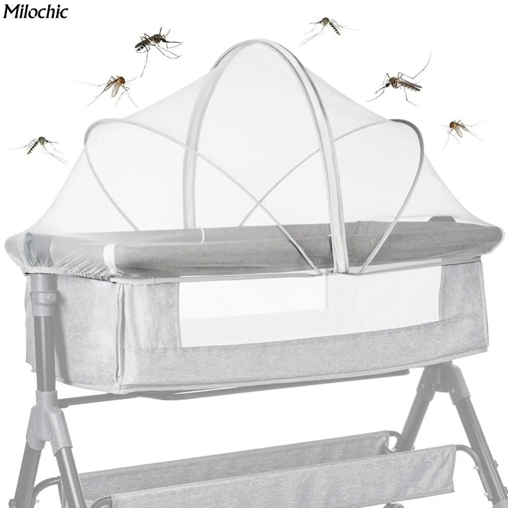 Детская москитная сетка, палатка, дышащий складной чехол для кроватки, люлька, москитная сетка