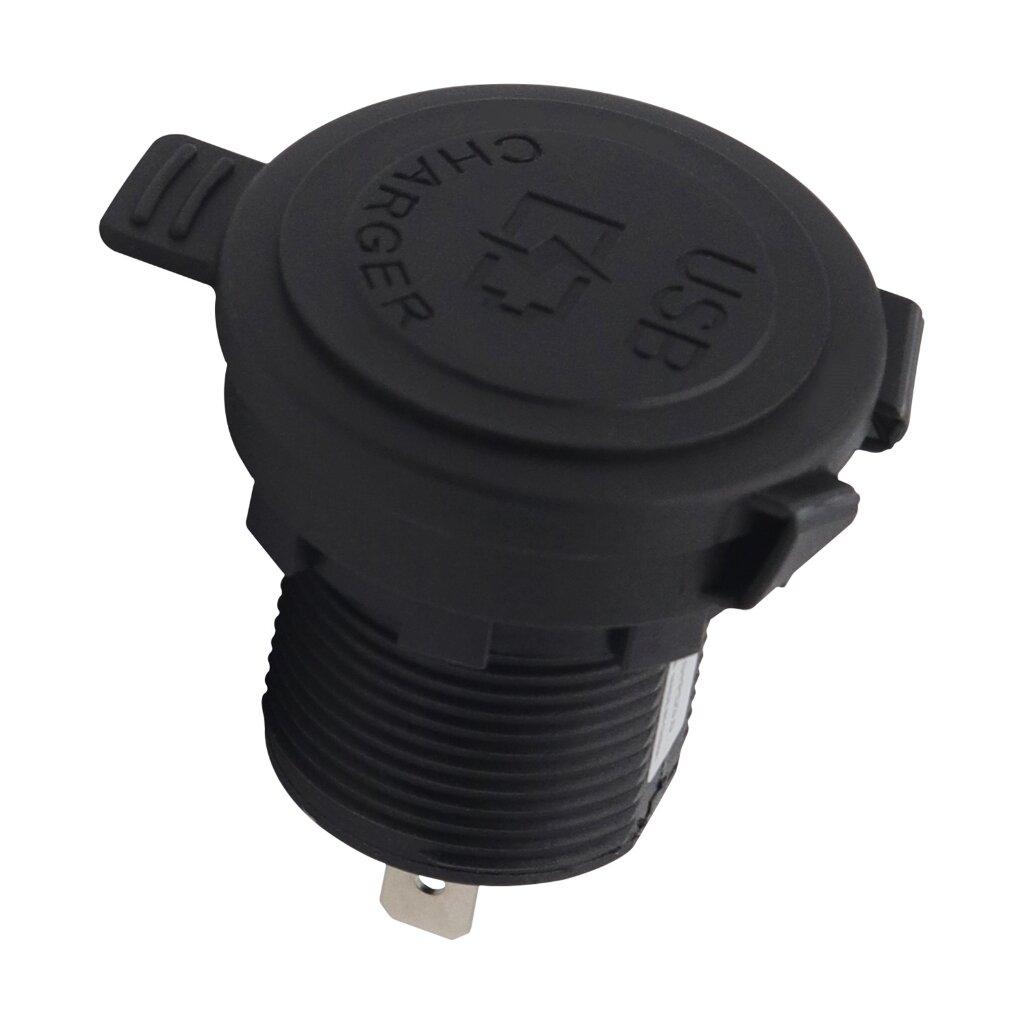 Автомобильная Розетка Для зарядки Телефона 12-24 В, Двухпортовая USB-Розетка Для автомобиля SUV USB A & Type-C, Адаптер Для Быстрой зарядки