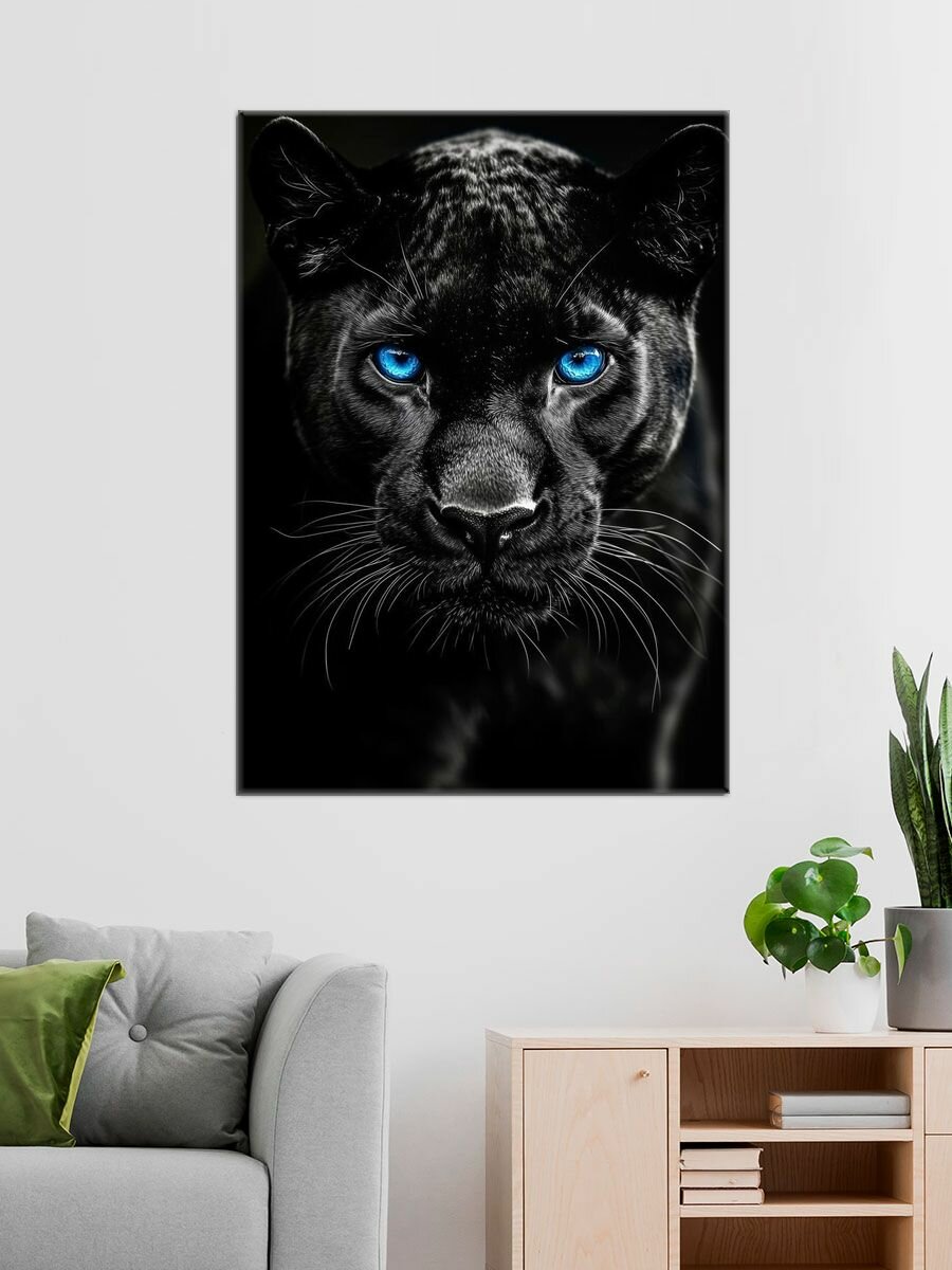 Картина на стену "Пантеры", 50х70 см