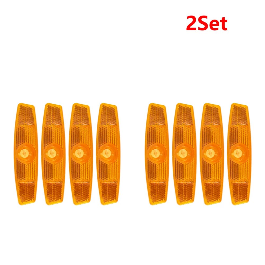 4-32PCS Отражатели для спиц велосипеда MTB Дорожный велосипед Предупреждающие отражатели безопасности Спицы Светоотражающие огни Колеса велосипеда Ободные огни Велосипедные аксессуары