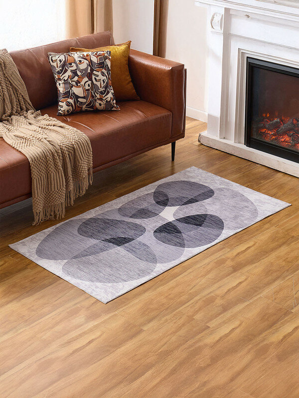 Ковер Версаль прямоугольный, короткий ворс, 200х300 см, серый