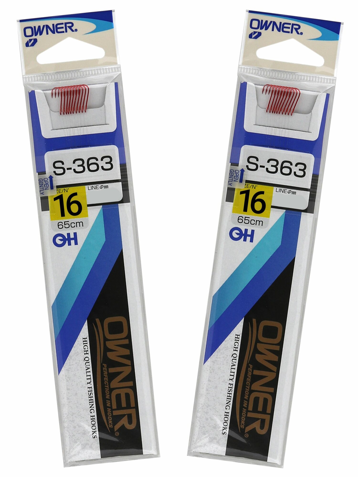 OWNER Поводок готовый S-363 №16 10шт 2 упаковки