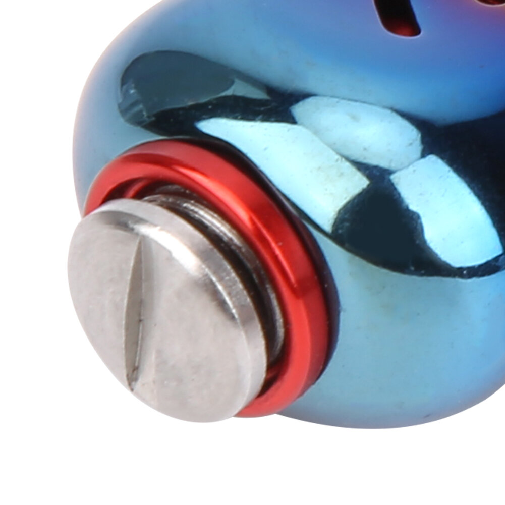 Рыболовная коромысло из нержавеющей стали, катушка с ручкой, высокопрочные антикоррозийные модифицированные детали (синий, красный)