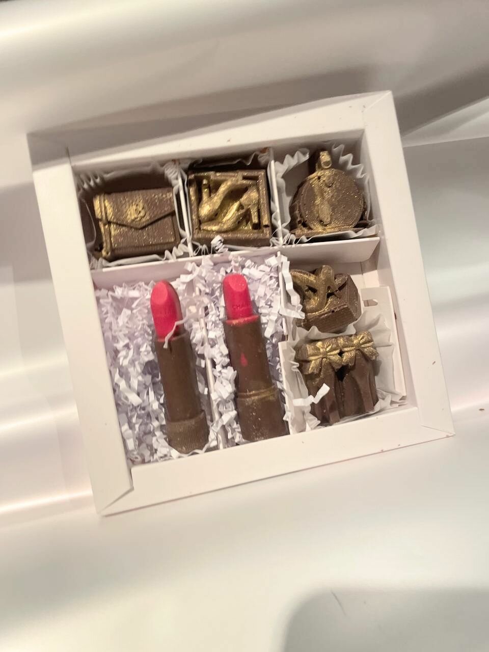 Конфеты Pervaya Buketnaya "ShokoTrendy", без сахара, подарочная упаковка