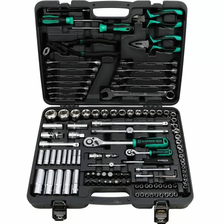 Набор ручных инструментов 1/4" и 1/2", 115 предметов GARWIN PRO GTK-0103115