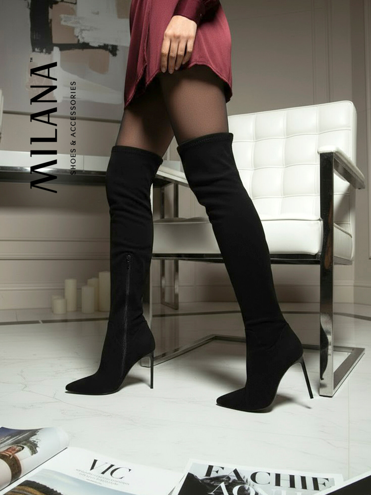 Ботфорты Базовая Весна-Лето