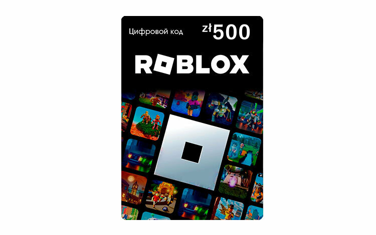 Карта оплаты Roblox 500 PLN Poland (Roblox (V); Mac, PC, PS4, PS5, Xbox, Xbox, Смартфон; Регион активации Все регионы)