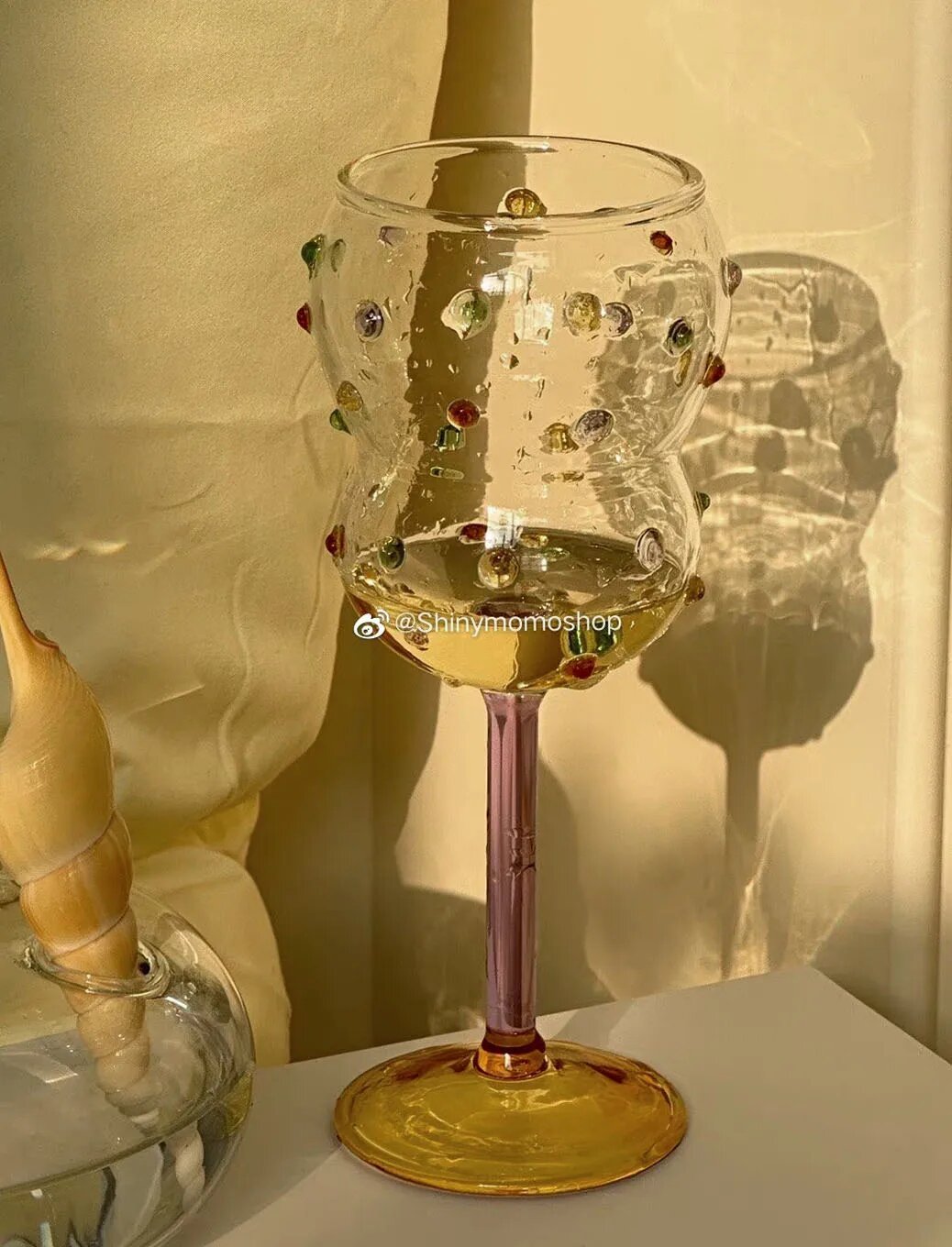 Бокал для вина со стразами