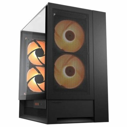 Компьютерный корпус Cougar Omny X Black Midtower (OmnyX Black) черный - Mid Tower, Micro-ATX, Mini-ITX, Standard-ATX, USB 3.2 Gen 2 Type-C