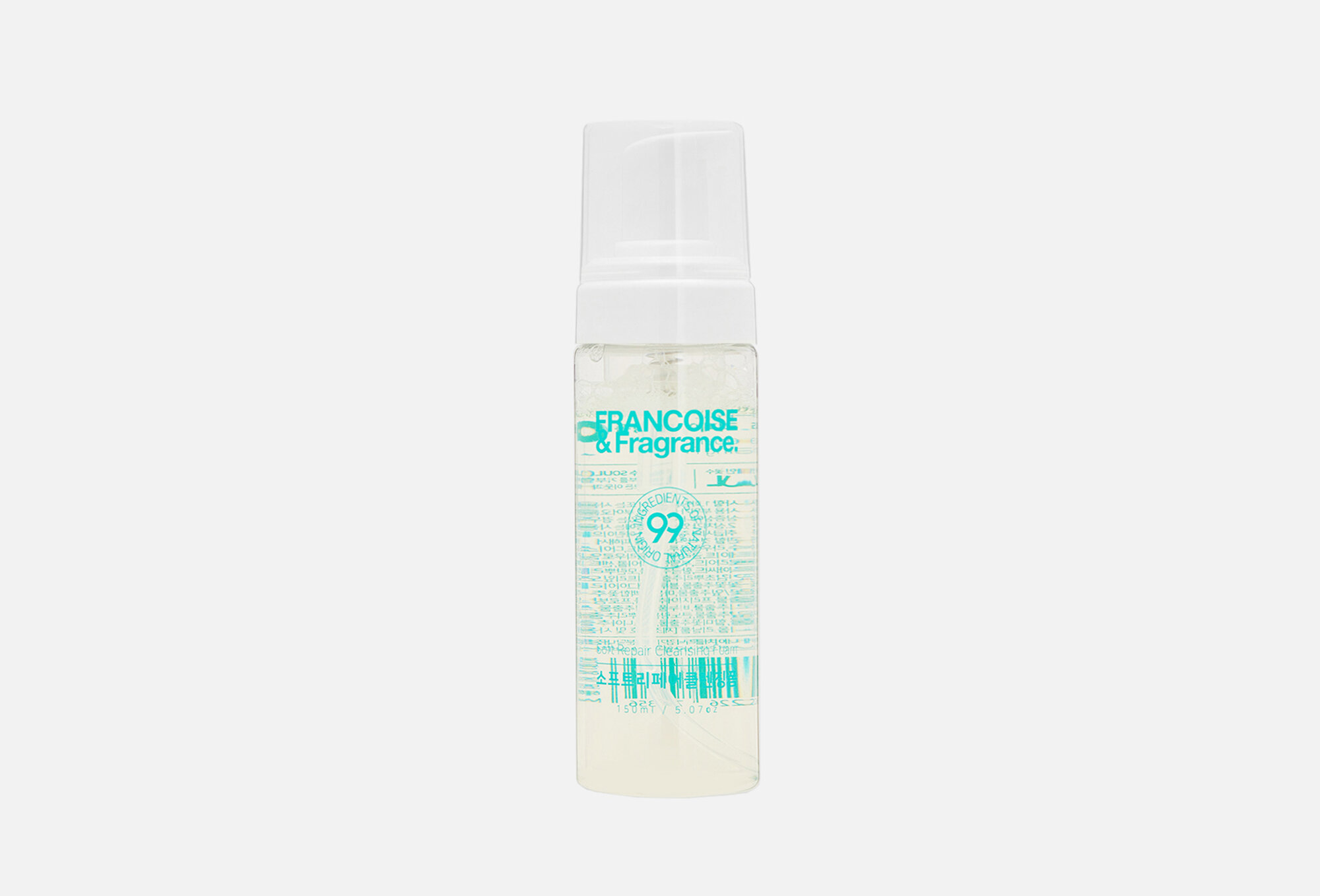 Мягкая очищающая пенка для лица FRANCOISE&FRAGRANCE. Soft repair cleansing foam 150 мл
