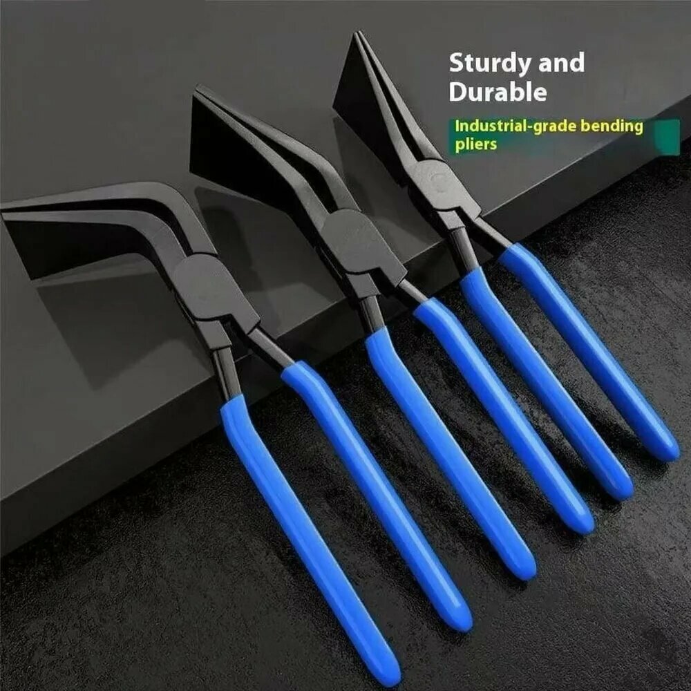 Инструмент для фальцевой кровлиНабор из трех частейПрямая головка, изгиб под углом 45, изгиб под углом 90