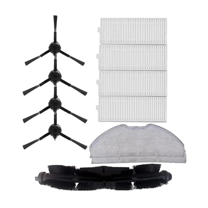 Роликовая щетка для Polaris PVCR 5001/5003, Черный, set 1