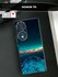 Силиконовый чехол на Honor 70 / Хонор 70 с принтом "Закат в горах"