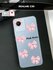 Чехол на Realme C30 / Реалми C30 с принтом "Pink Bows", прозрачный