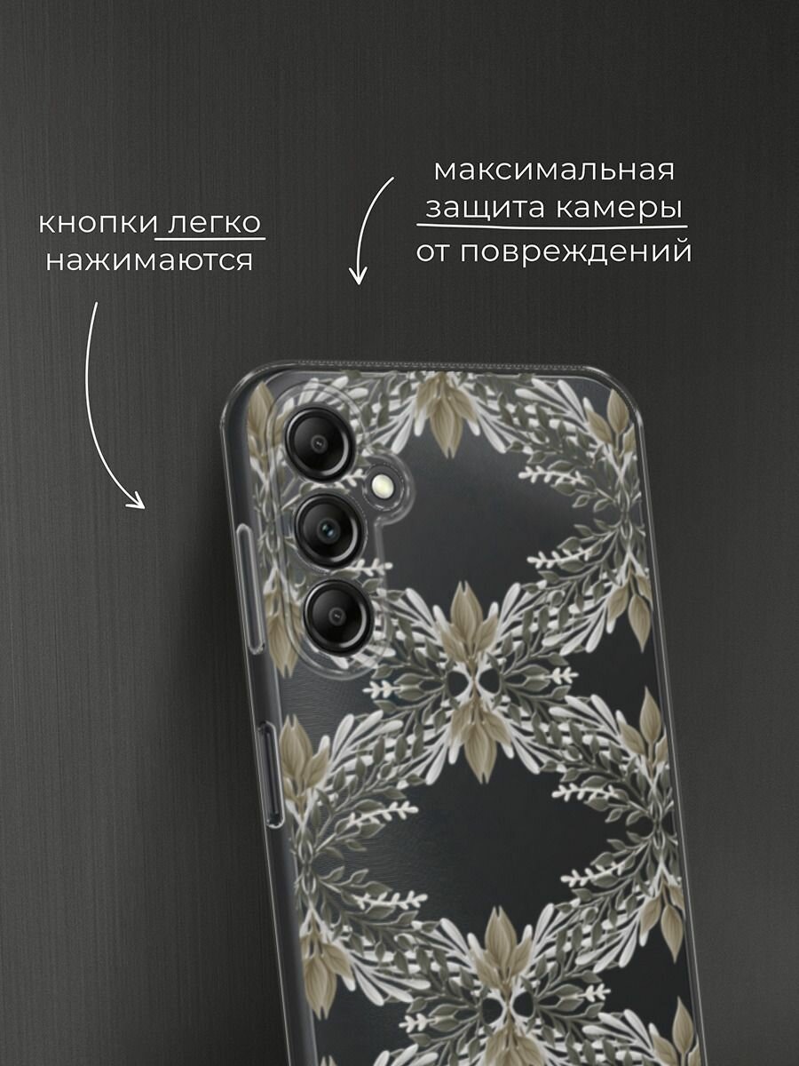 Чехол на Samsung Galaxy A15 / Самсунг А15 с принтом "Калейдоскоп цветов" — фото 1