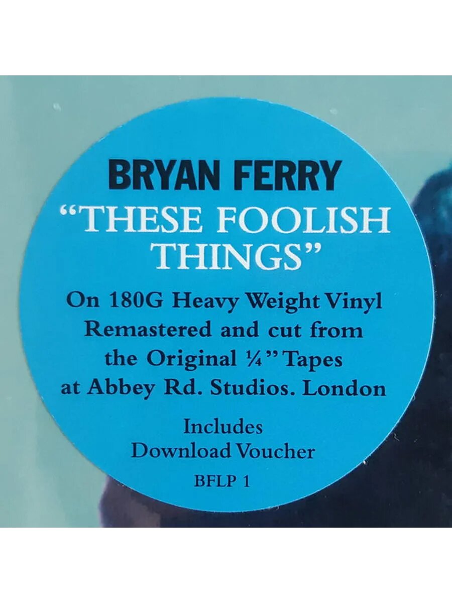 Bryan Ferry - These Foolish Things — фото 1