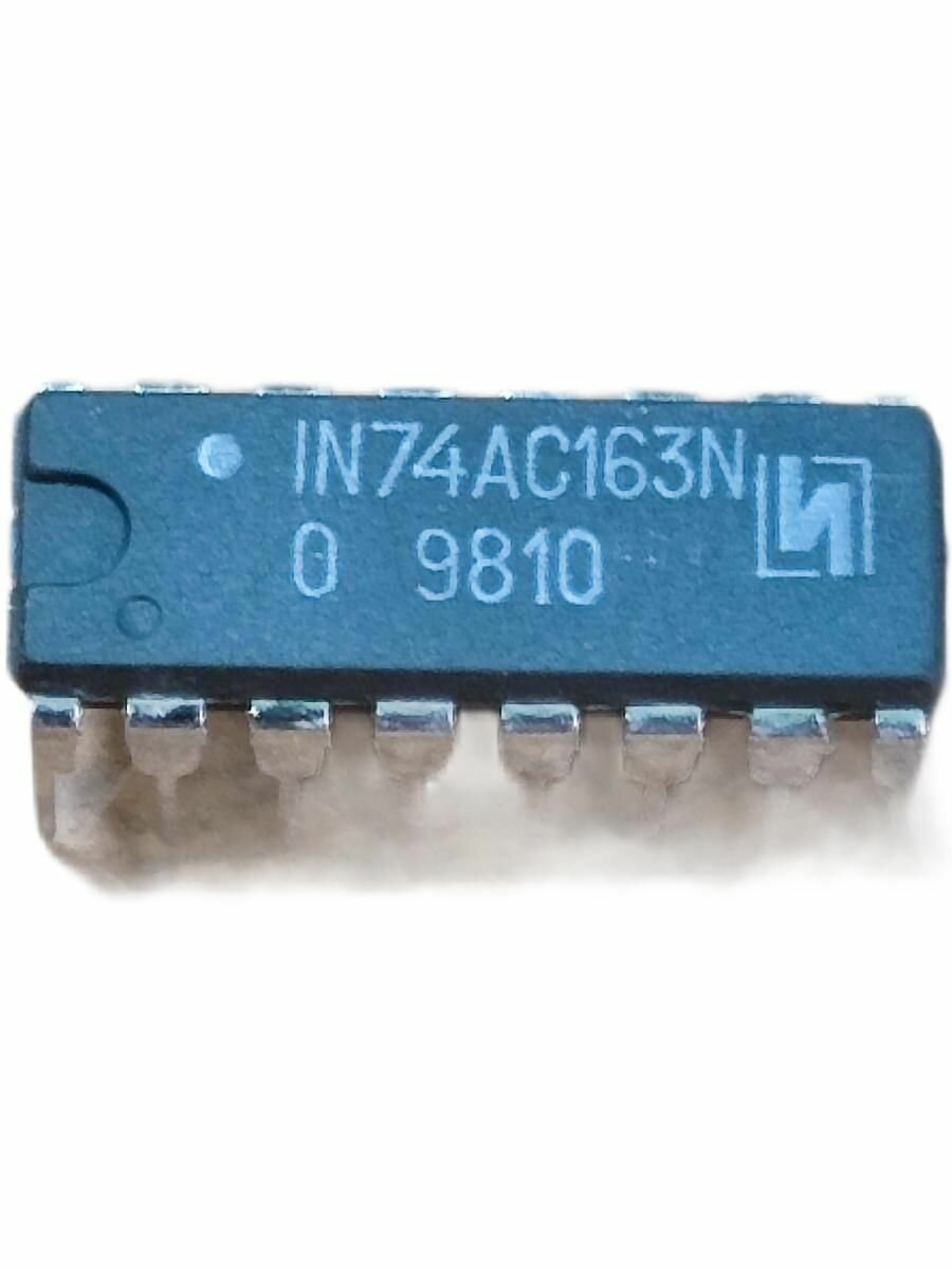 Микросхема кр1554ие18 /IN74AC163N/