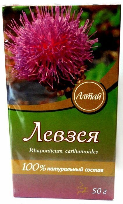Травяной сбор Fito-Алтай измельчённые корни левзеи, 50 г
