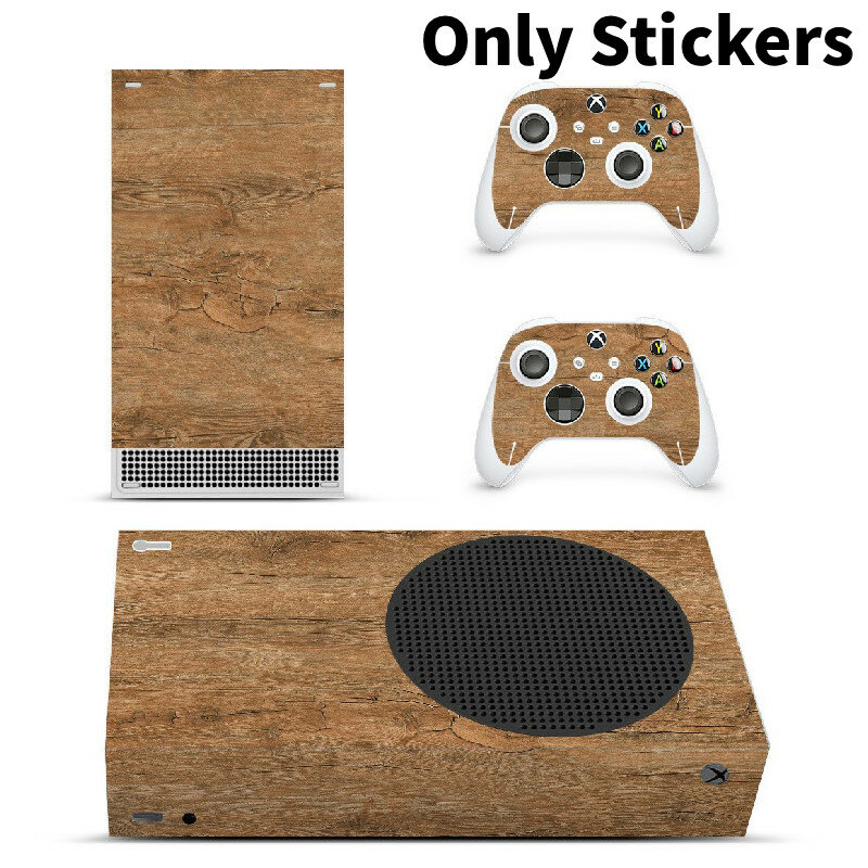 Xbox series s наклейка из пвс с яркими рисунками для защиты консоли стиль b