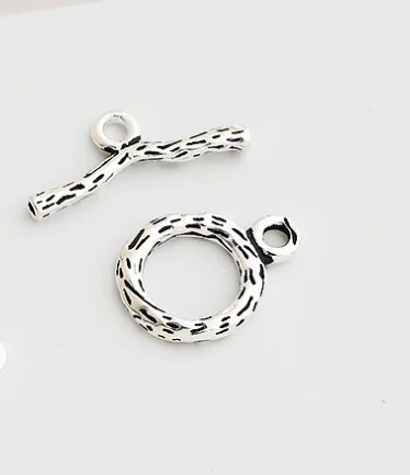 Комплект застежек-тоглов из серебра 925 TOM YANG