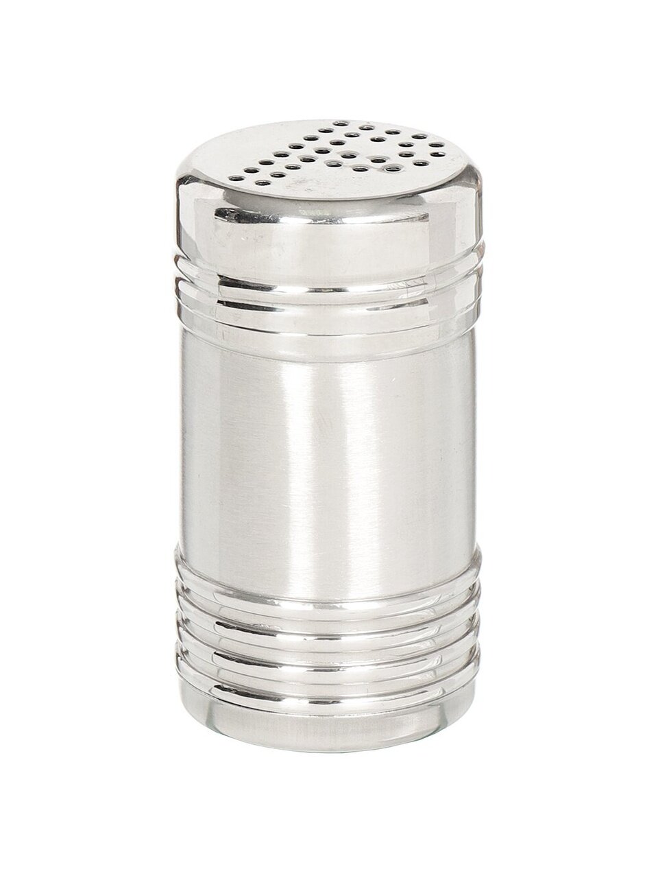 Перечница металлическая Y3-1227, 8 см, серебристая, емкость для специй, Китай