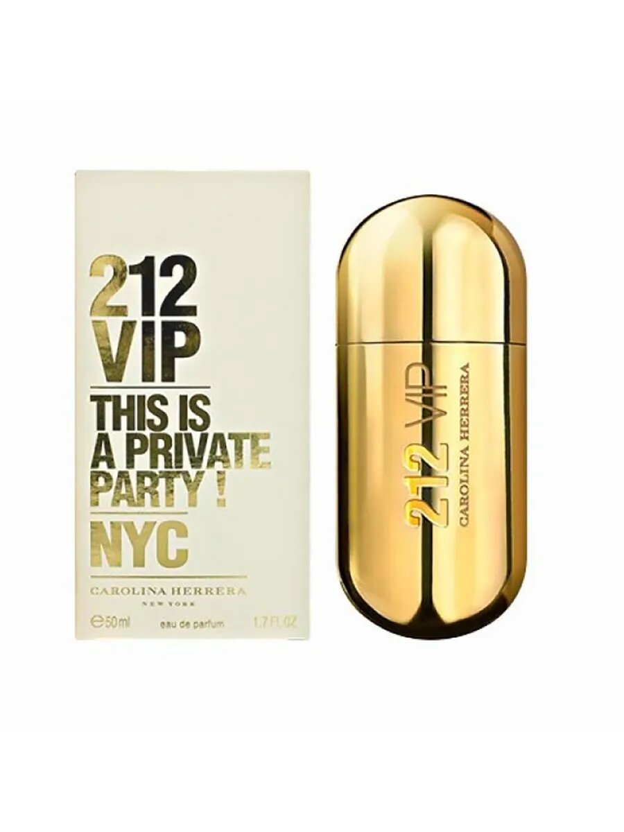 Парфюмерная вода Carolina Herrera CH 212 VIP 50ml для женщин