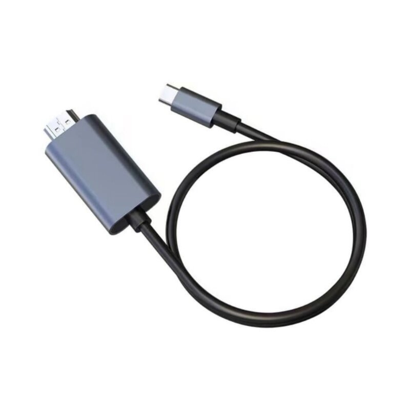 Кабель для преобразования проекции USB C в HDMI4K30Hz для мобильного телефона, компьютерной игровой консоли 1,8 мили